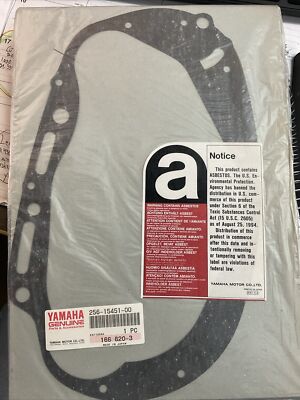 YAMAHA CRANKCASE COVER GASKET 256-15451-00 OEM NOS XS1 XS650 | eBay