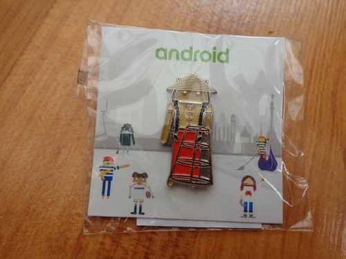 Classico Android Mobile Mwc 2017 Giapponese Lady Spilla Badge | eBay