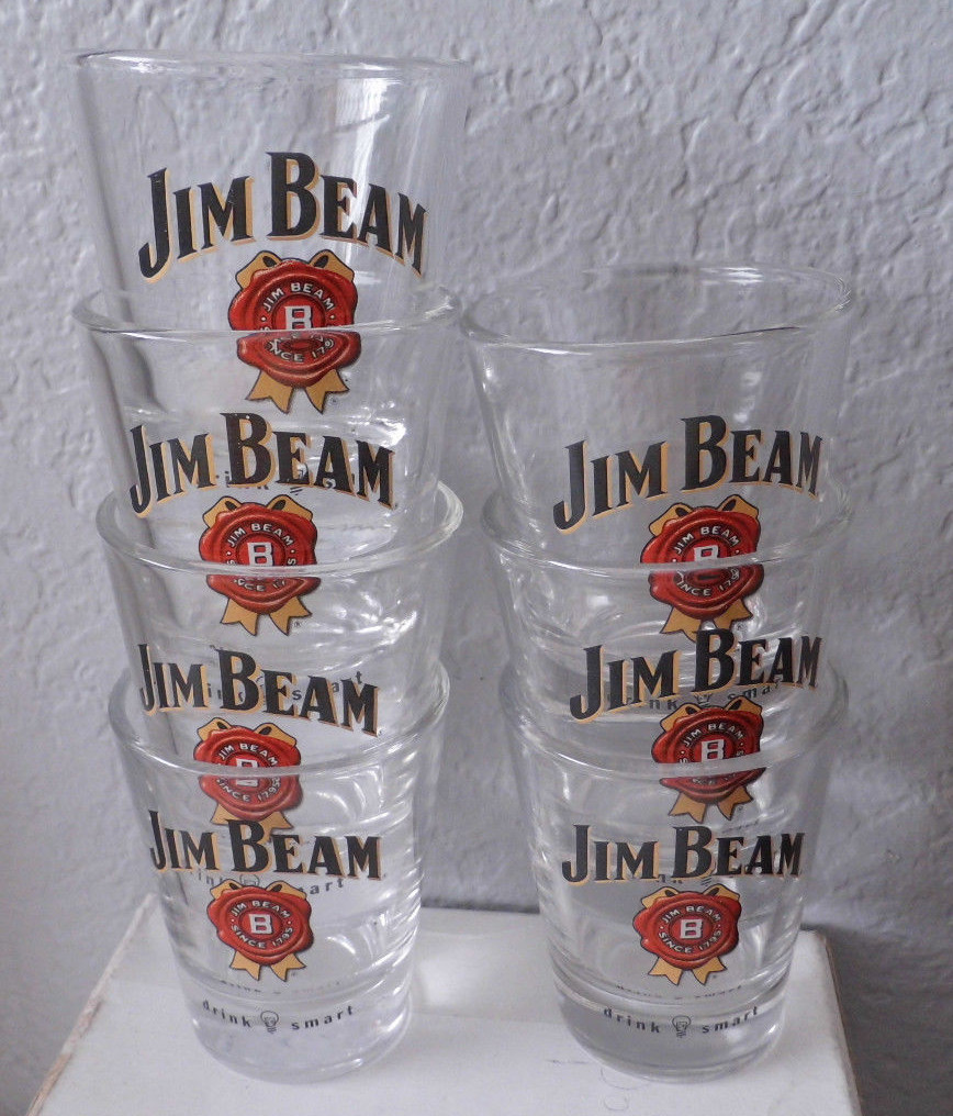 Shot Glass - Short - Jim Beam Drink Smart | eBay