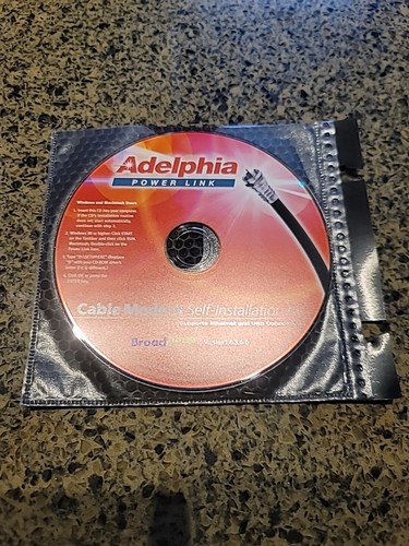 Adelphia Power Link Cd Cable Modem Installation | eBay