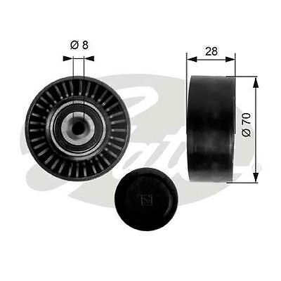 Gates Idler Pulley for Auxiliary Belt 36248 fits VW Crafter 2E 2.0 TDI ...