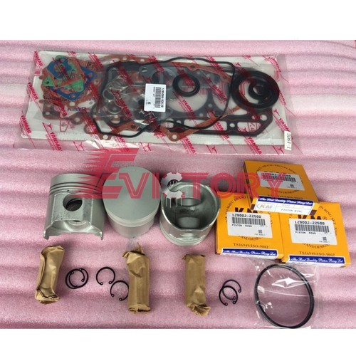 For Yanmar 3T84 3D84-1 3T84HL 3T8HLE overhaul kit valve guide engine ...
