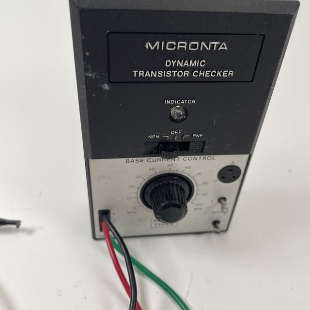 Vintage Micronta Dynamic Transistor Checker Radio Shack 22-025 Untested ...