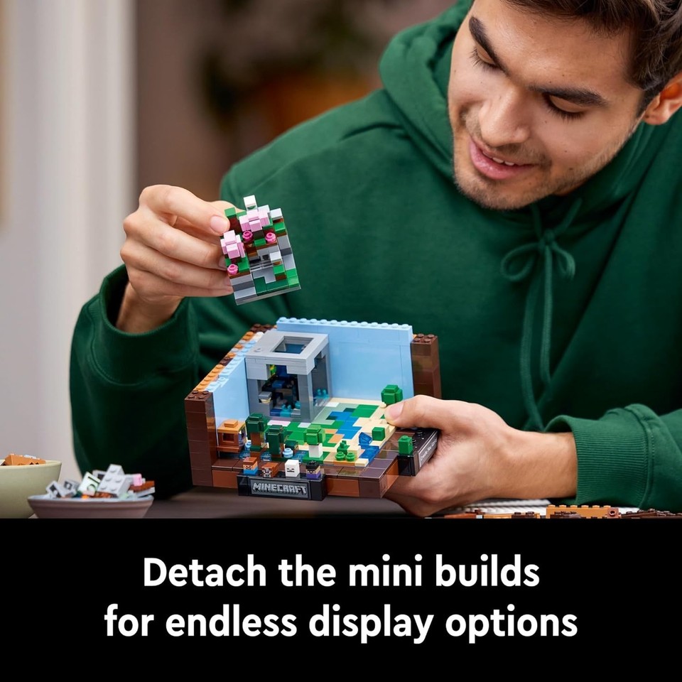 LEGO Minecraft The Crafting Table Collectible Video Game Building Set ...