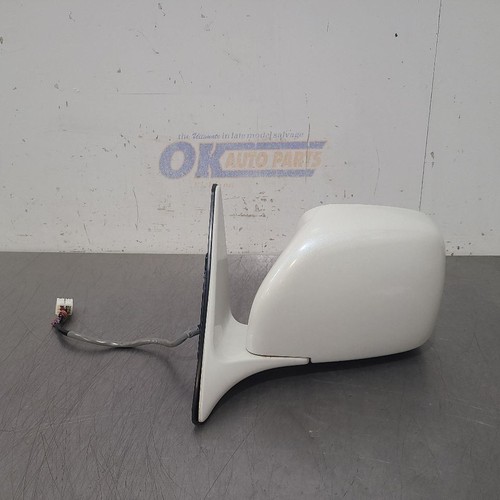 05 2005 LEXUS LX470 EXTERIOR SIDE VIEW POWER MIRROR WHITE LEFT DRIVER ...
