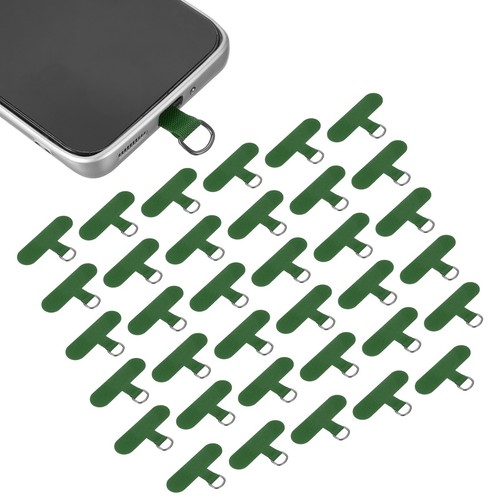36pcs Phone Tether Tab, Universal t Shape Phone Lanyard Patch, Dark ...