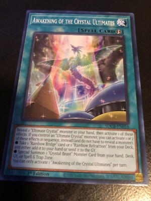 Yu-Gi-Oh! - Crystal Aegis - SDCB-EN017 - Common - 1st Ed - NM/M - NEW ...