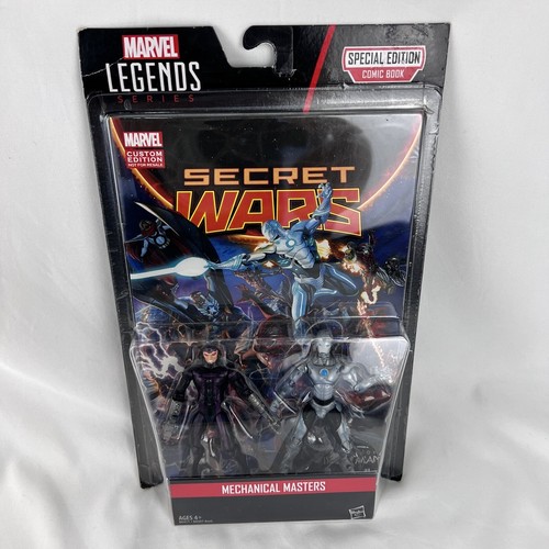 Marvel Legends Secret Wars Mechanical Masters Comic Book Iron Man ...