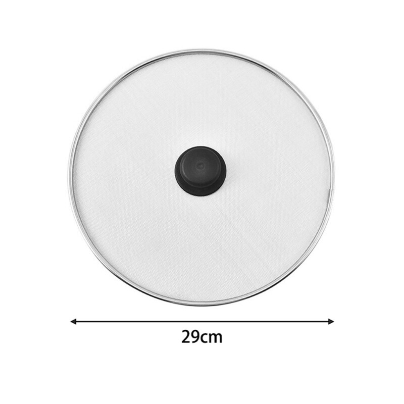 Splash-Proof Cover Grease Screen Pot Lids Mesh Lid Suitable for Frying ...