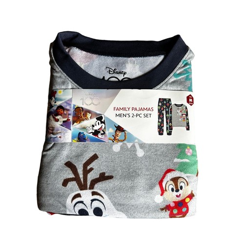 Disney 100th Anniversary Men's Holiday 2pc. PJ set. Size medium | eBay