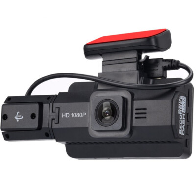 1080P Dual Lens Car DVR Driving Video Recorder Front And Inside Camera ...