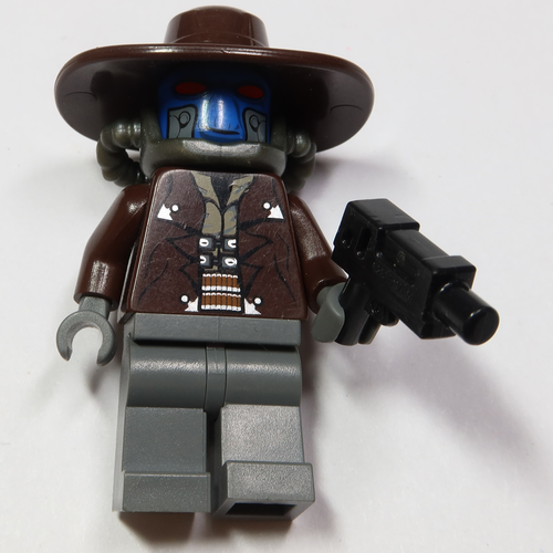 LEGO STAR WARS - Cad Bane - Set #8098 SW #0285 - Complete Minifigure ...