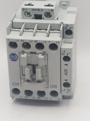 Allen Bradley, IEC Contactor, 24 VDC Coil, 100-C09E*200 Tested. With AB ...