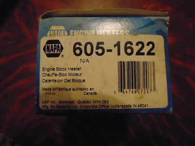 Napa Engine Heavy Duty Block Heater 605-1622 | eBay