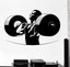 Wall Sticker Sport Powerlifting Bodybuiliding Barbell Crossfit Vinyl ...