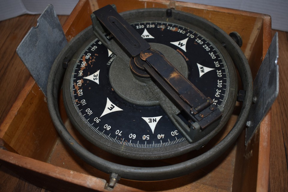 Vintage WWII Leupold & Stevens Pelorus Nautical Maritime Ship Boat ...