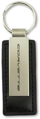 SR1 Performance C8 Corvette Metal/Leather Keychain - Officially ...