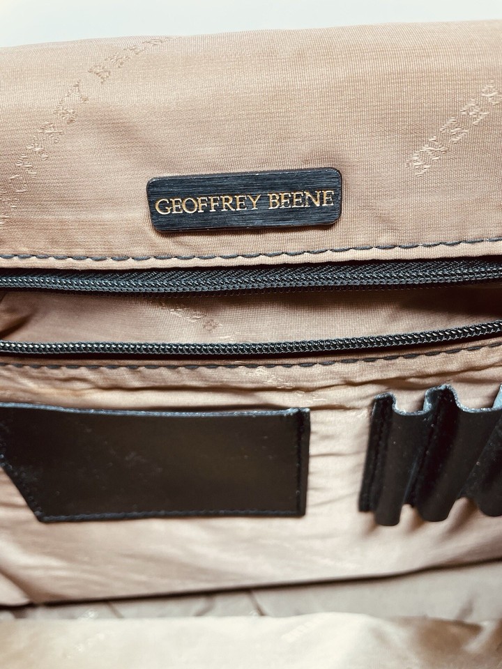 VTG Geoffrey Beene Briefcase Portfolio Crossbody Messenger Bag Floral ...