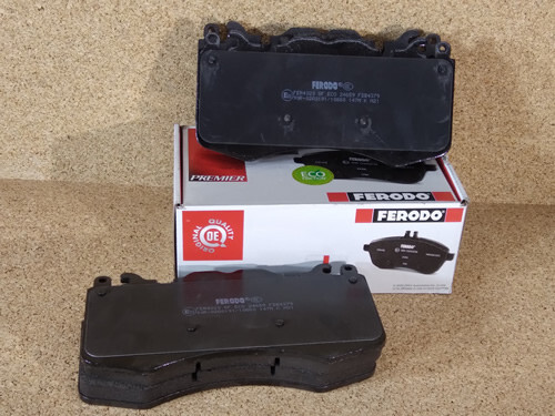 LAND ROVER FRONT & REAR BRAKE PADS RANGE ROVER RANGE R SPORT LR160069 ...