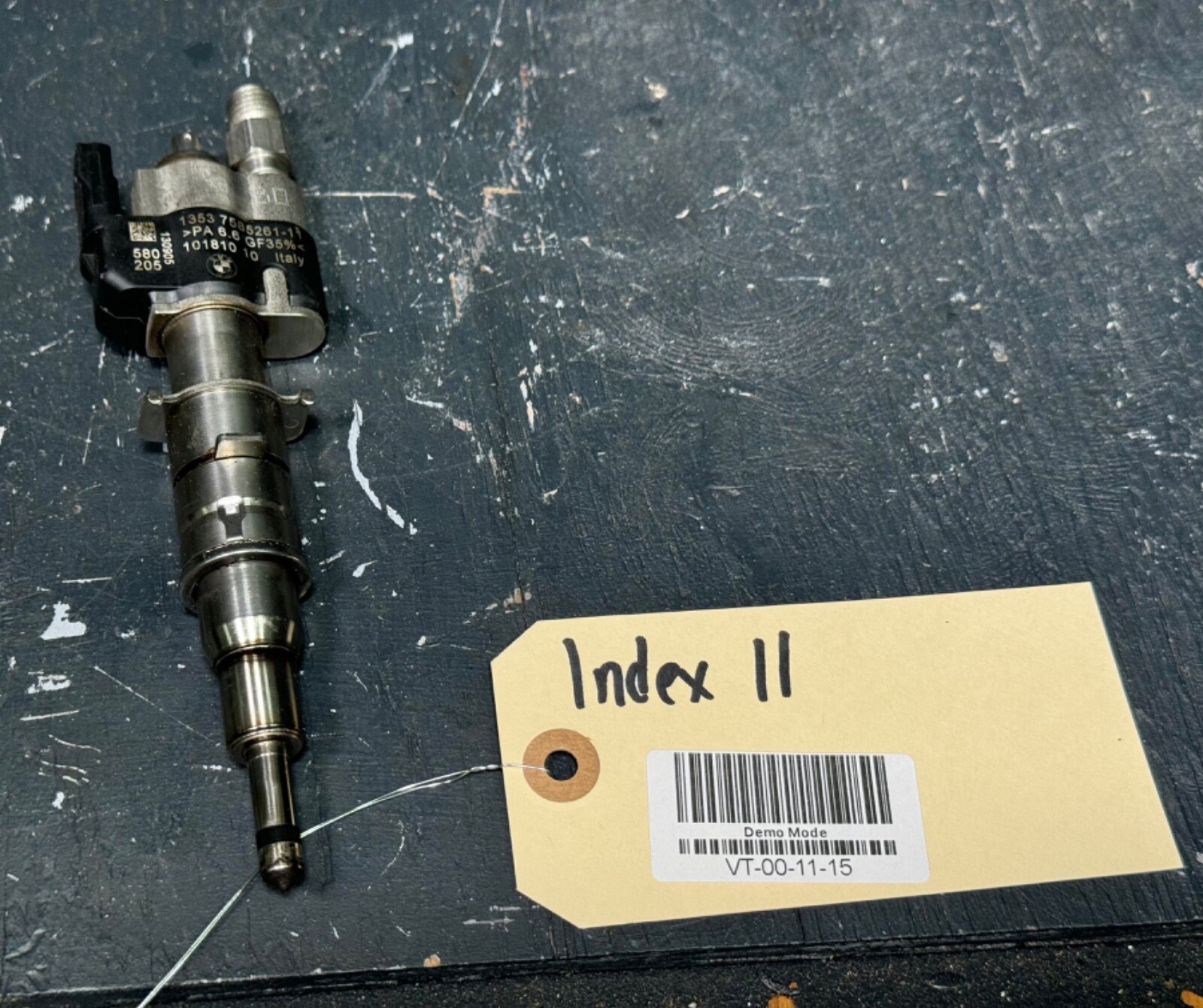 BMW N54 N63 135I 335I 535I 650I 750I INDEX 11 INJECTOR SINGLE ONE ...