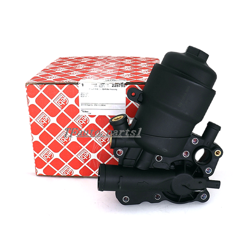 New oil filter housing with thermostat for Audi A6 A7 Q7 3.0 diesel ...