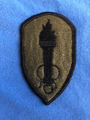 Vintage US Army Soldier Support Center Uniform Shoulder Patch Military ...