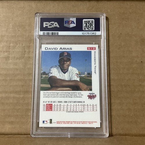 1997 Fleer #512 David Arias-Ortiz RC Psa 9 Rookie | eBay