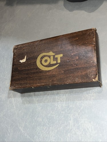 Original Colt 45 1911 Combat Commander Box With Foam Insert Vintage ...