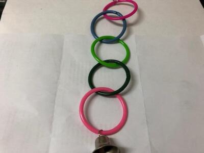 Bird budgie lovebird cockatiel toy plastic olympic rings | eBay Australia