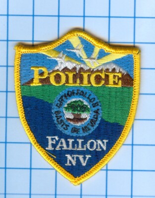 Police Patch - Nevada - City of Fallon | eBay