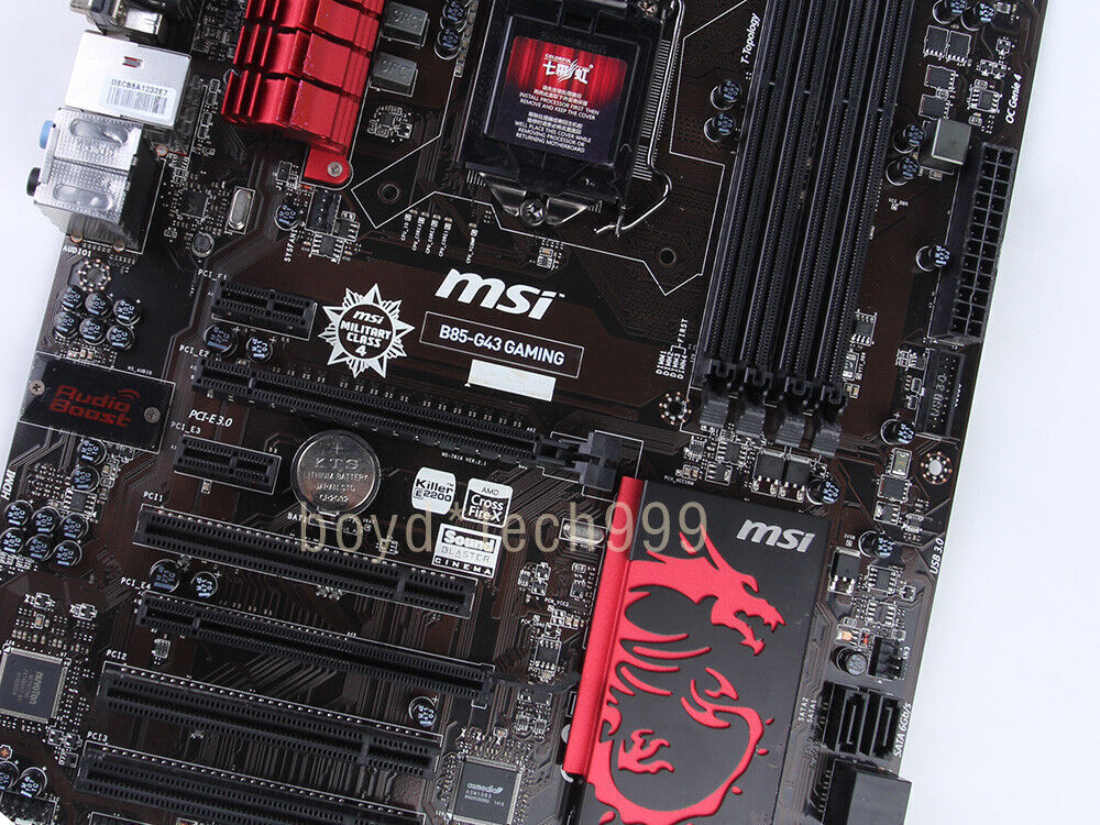MSI B85-G43 GAMING Motherboard LGA 1150 Intel B85 HDMI SATA3 USB3.0 ...