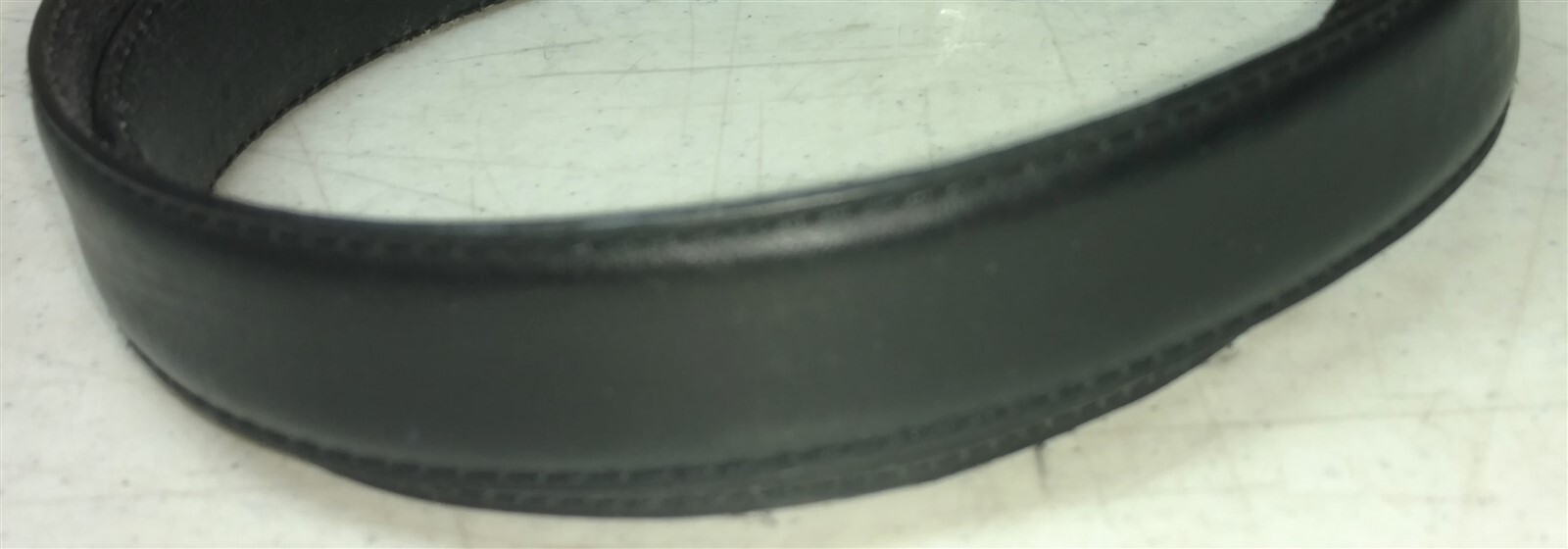 Men's Black Dress Belt 34" Length (Waist Size 30 to 32) | eBay