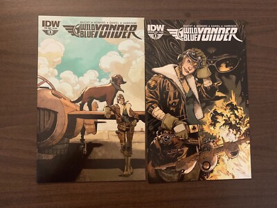 Wild Blue Yonder #1 with Variant High Grade IDW Comic Book Set C43-14 ...