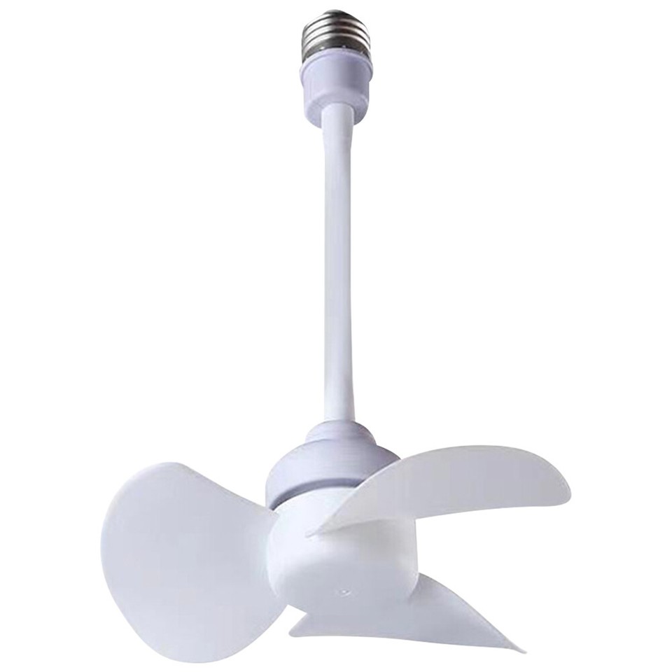 LED Mini Ceiling Fan E27 Base/USB Chandelier Ceiling Fan Small Ceiling ...