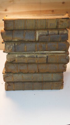 Antique Set 7 of 14 Holy Bible R.H.Hinkley Merrymount Press, Wood and ...