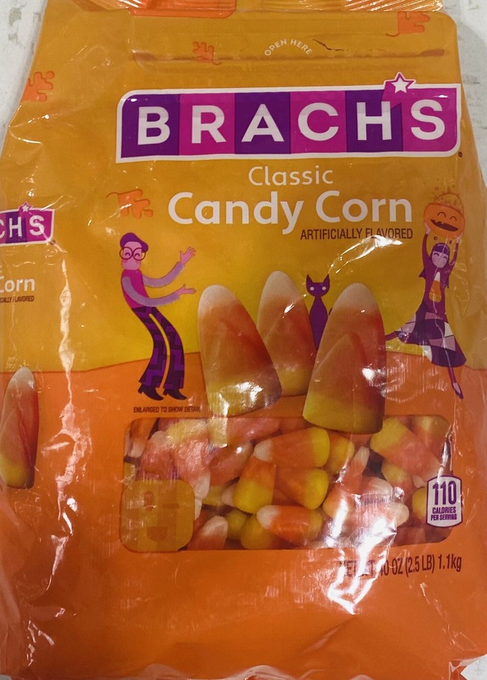 2x Brach's Classic Candy Corn Halloween Candy 40 oz Bag - 2.5 Lbs - 2 ...