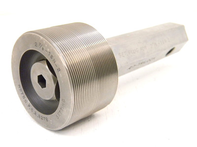 USED HANSON WHITNEY THREAD PLUG GAGE 2-7/8" x 16 N-2 (NO GO 2.8278) AD7 ...