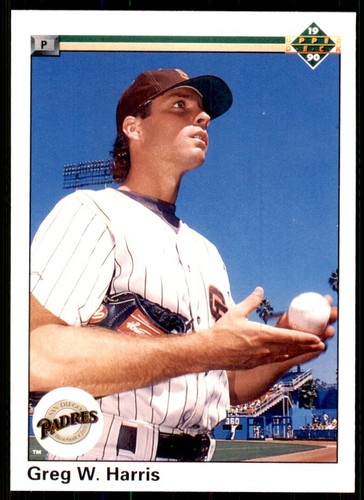 1990 Upper Deck Greg W. Harris Baseball Cards #622 | eBay