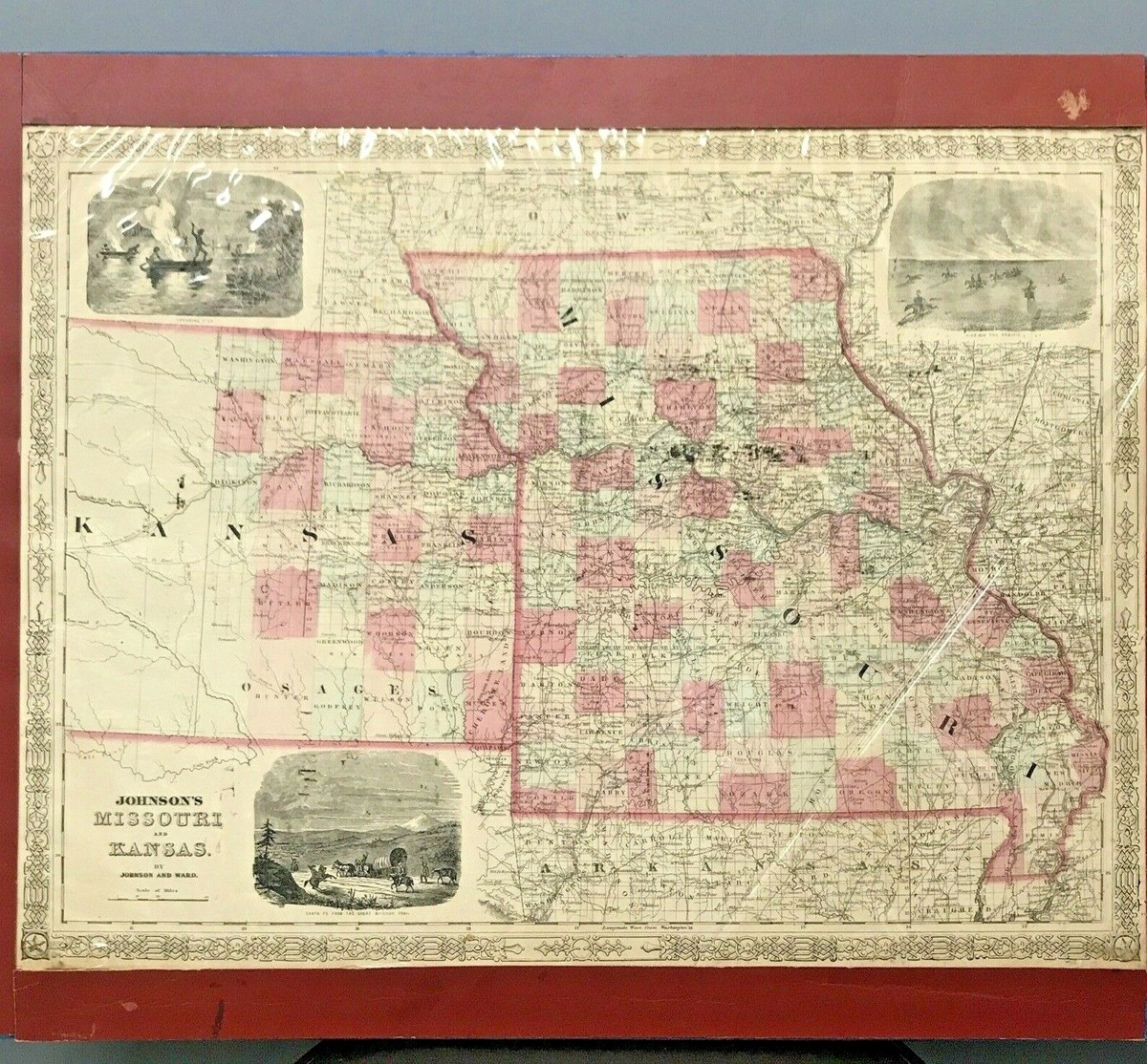 Johnson County Missouri Plat Map BLM Wyoming