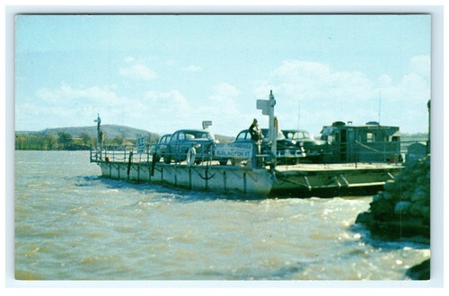 Fort Ticonderoga Ferry Lake Champlain Vintage Color Photo Postcard | eBay
