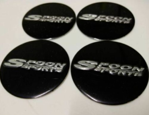 4pcs 45mm Wheel Center Stickers Hub Stickers Rim Stickers Spoon Sports ...