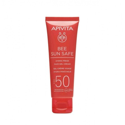 APIVITA Bee Sun Safe SPF50 Sunscreen Moisturizing Face Cream-Gel 50ml ...