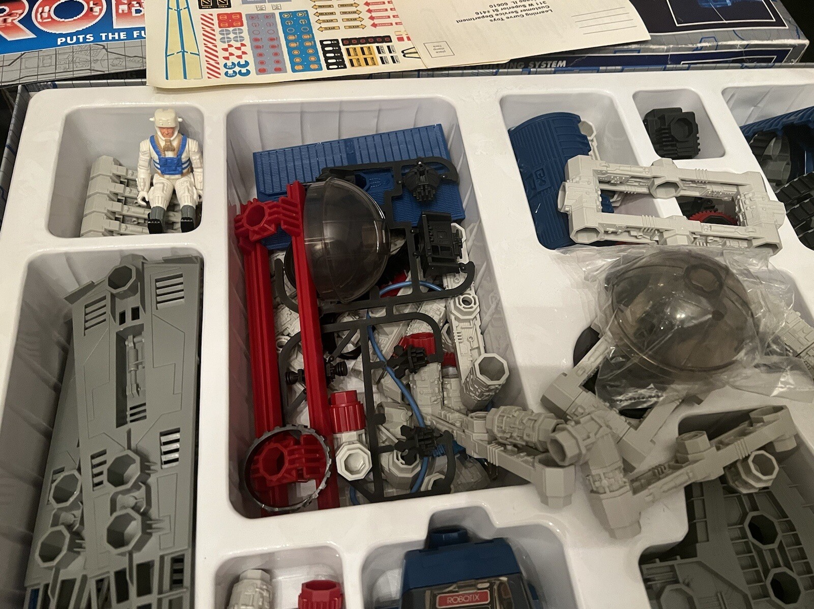 Robotix 3000 Learning Curve Toys 1994 with Box - 98300 (FOR PARTS) | eBay