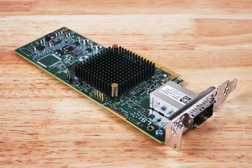 LSI 9300-8e Low Profile 12Gbps 8-lane external SAS HBA P16 IT Mode ...