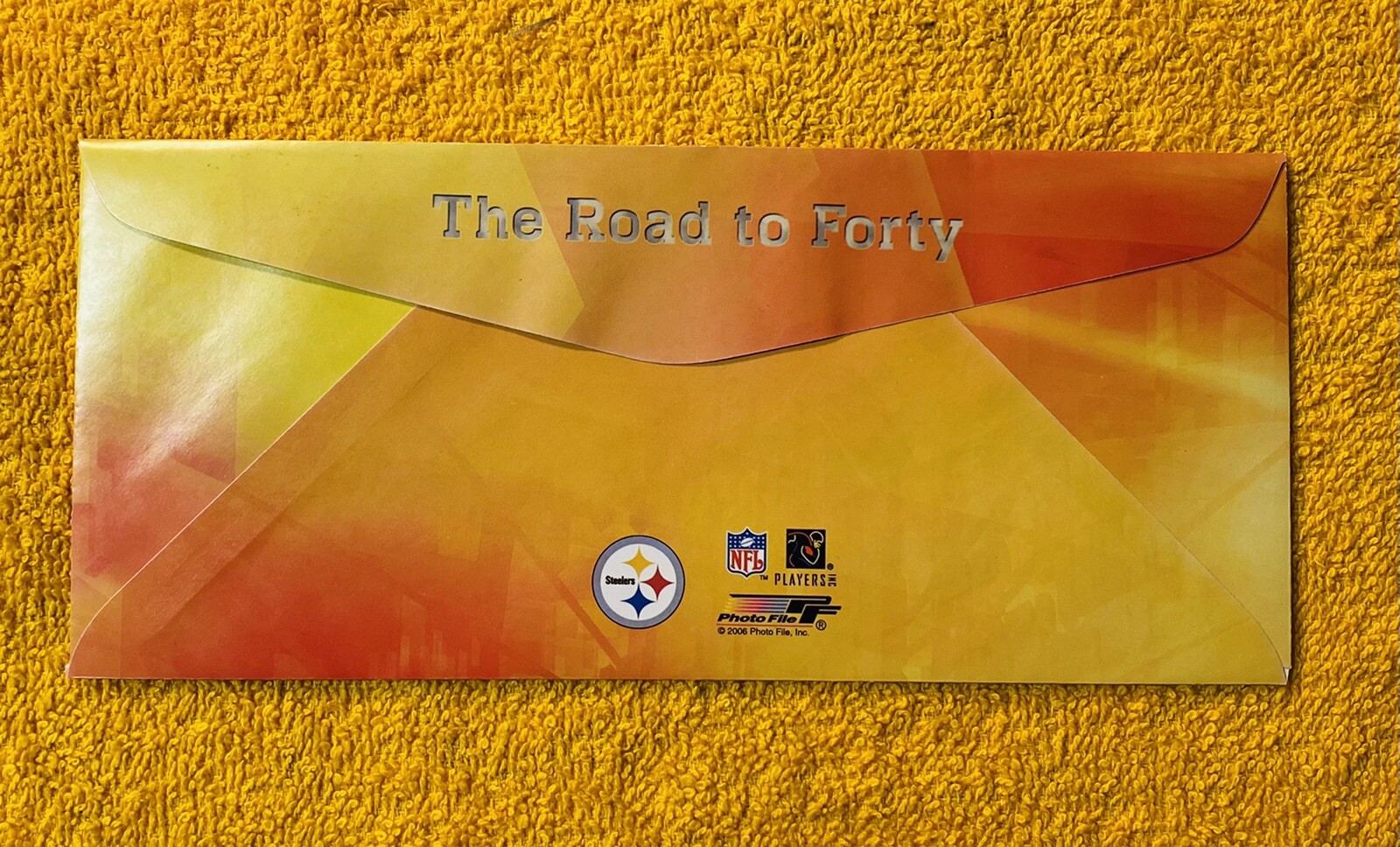 Pittsburgh Steelers 2005 AFC Champions Envelope (1-22-06) | eBay