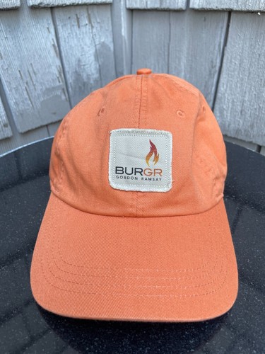 Gordon Ramsay Burgr Baseball Hat Cap Orange AHeadweb Extreme Fit | eBay