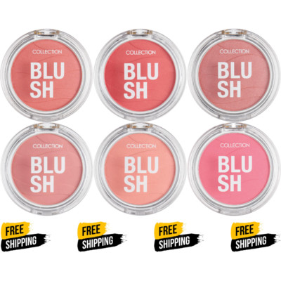 Collection Cosmetics Soft Glow Blusher Pressed Powder Face Cheeks Blush 4g | eBay UK