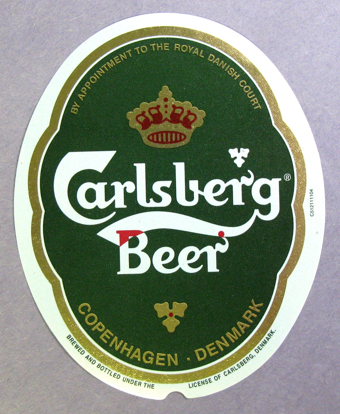 CARLSBERG BEER label DENMARK - Variation#5 | eBay