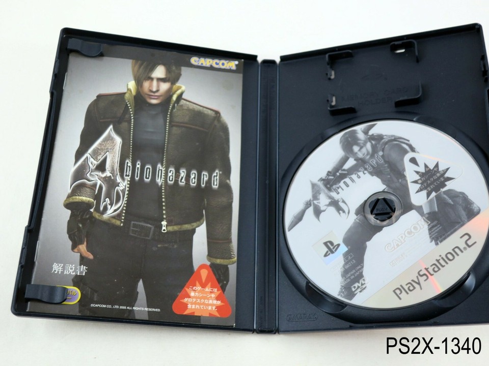 Biohazard 4 Resident Evil Playstation 2 Japanese Import PS2 Japan JP US ...