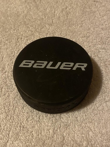 Bauer Hockey Logo Puck | eBay